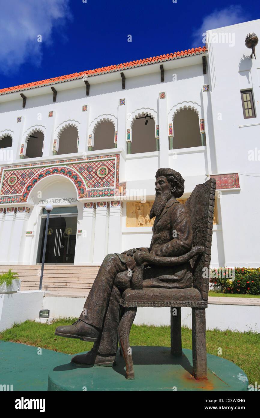 Usa, Porto Rico, San Juan. Ateneo Puertorriqueño Stock Photo - Alamy
