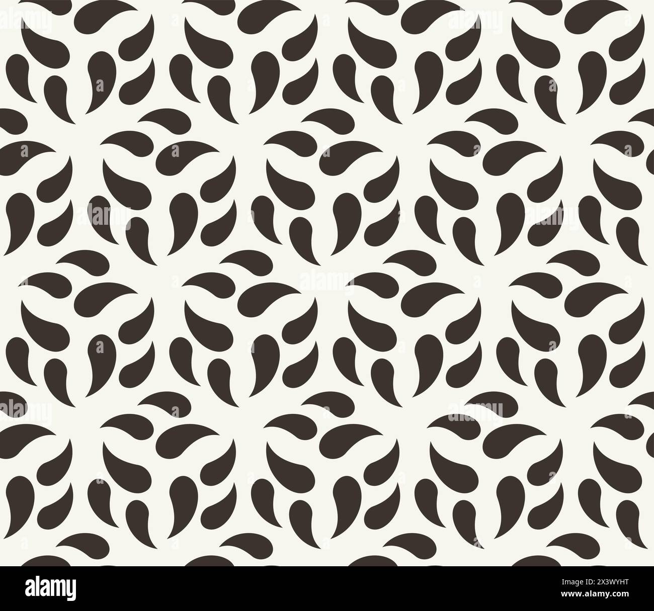 Vector seamless background. Repeating modern monochrome grid pattern ...