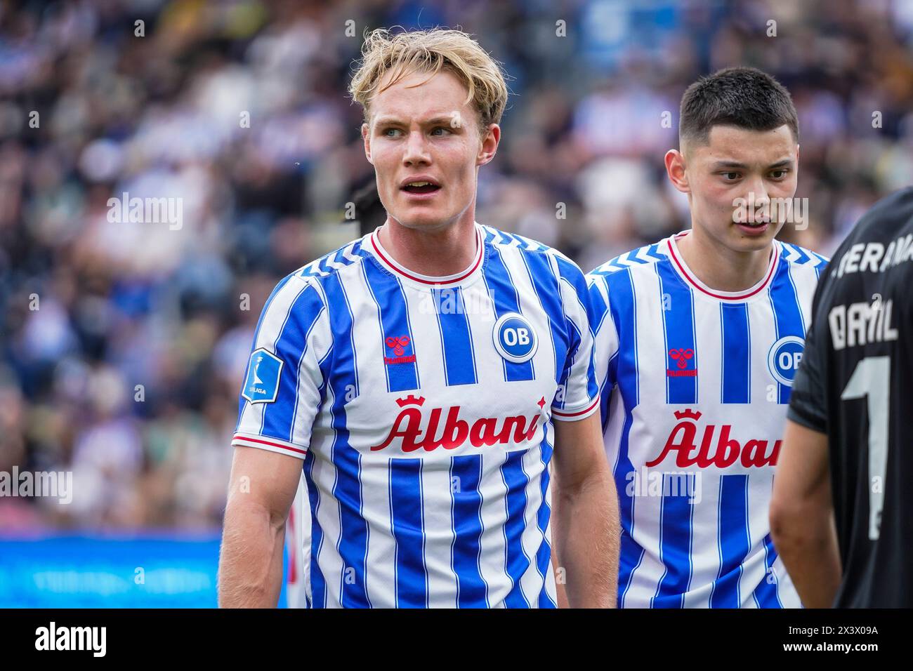 Odense, Denmark. 28th, April 2024. Max Fenger (30) of OB seen during ...