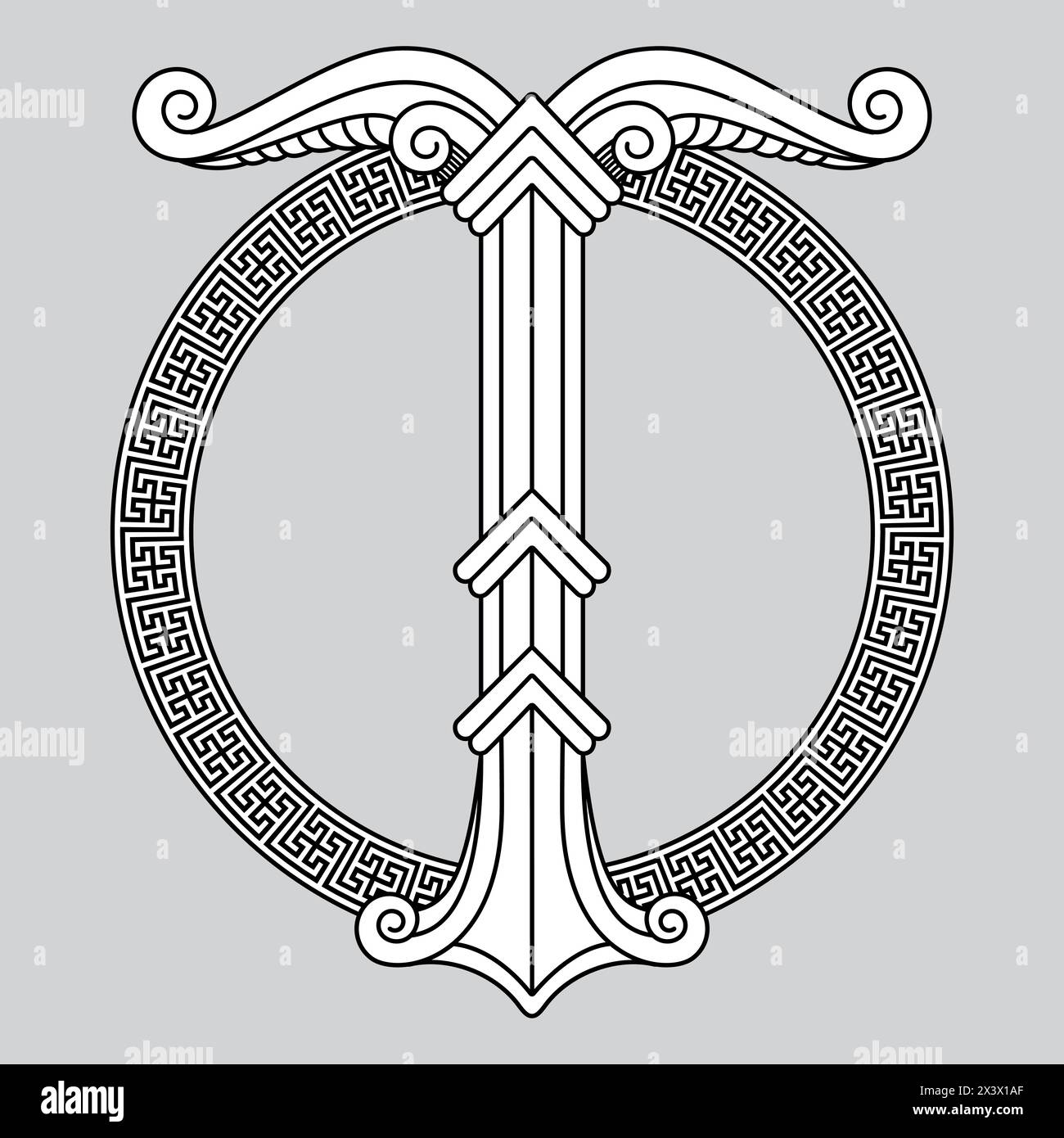 Odin and his two ravens hi-res stock photography and images - Alamy