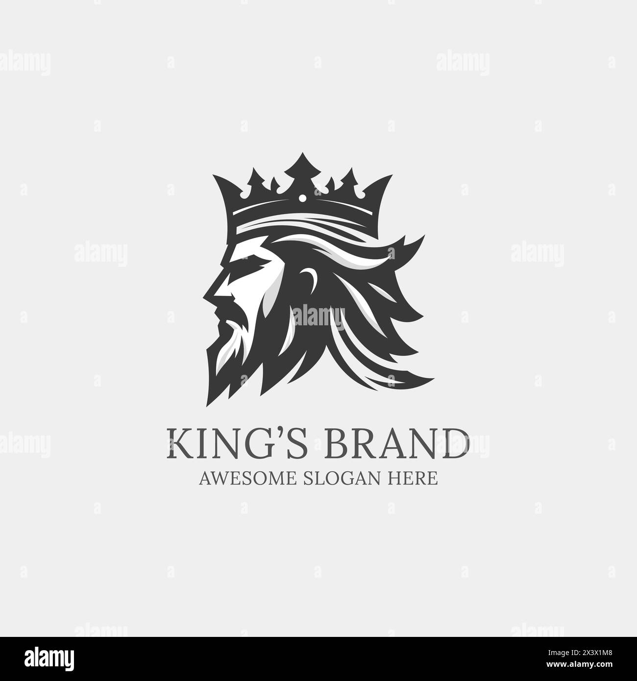 bearded-old-man-logo-design-masculine-styled-brand-identity-template