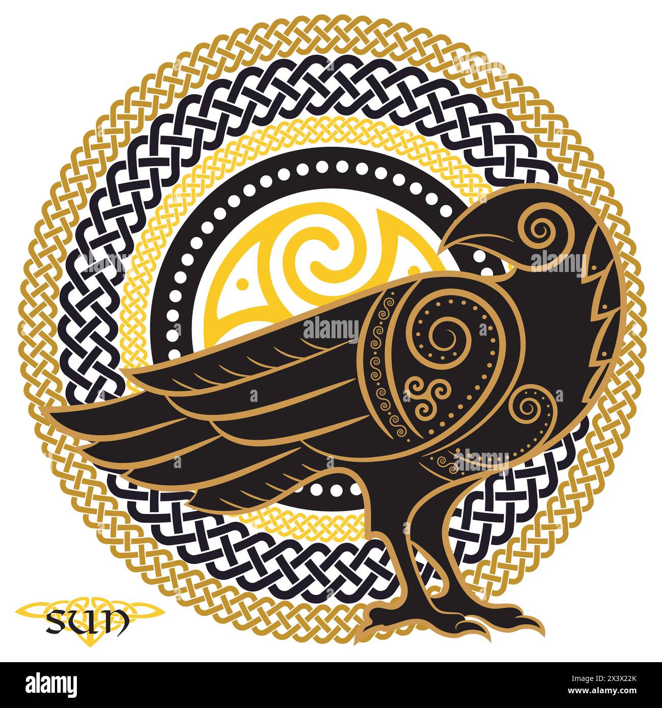 Irminsul, Yggdrasil. Sacred tree or the tree trunk Saxons, dedicated to ...