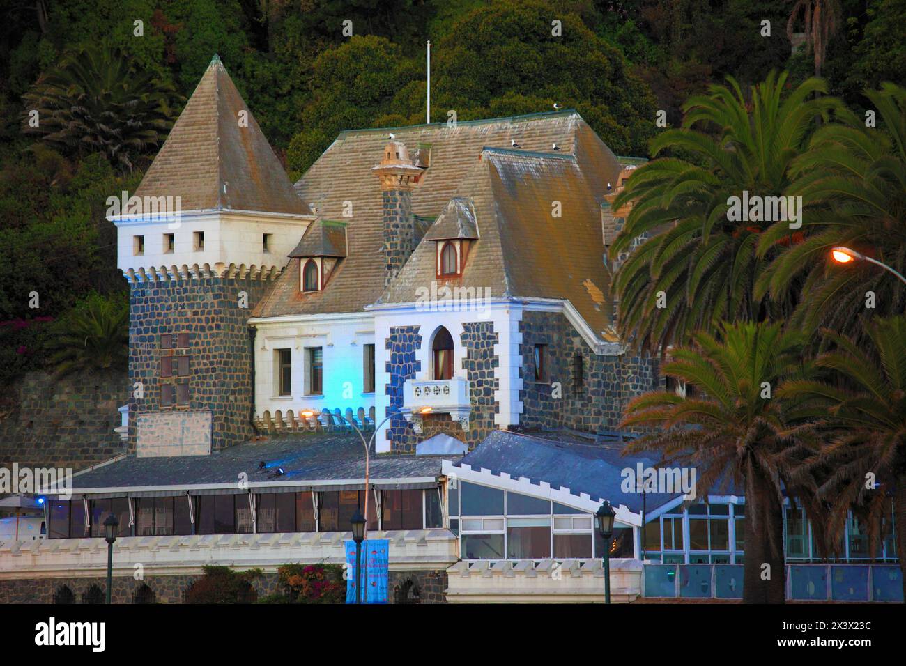 Chile, Vina del Mar, house, historic architecture Stock Photo - Alamy