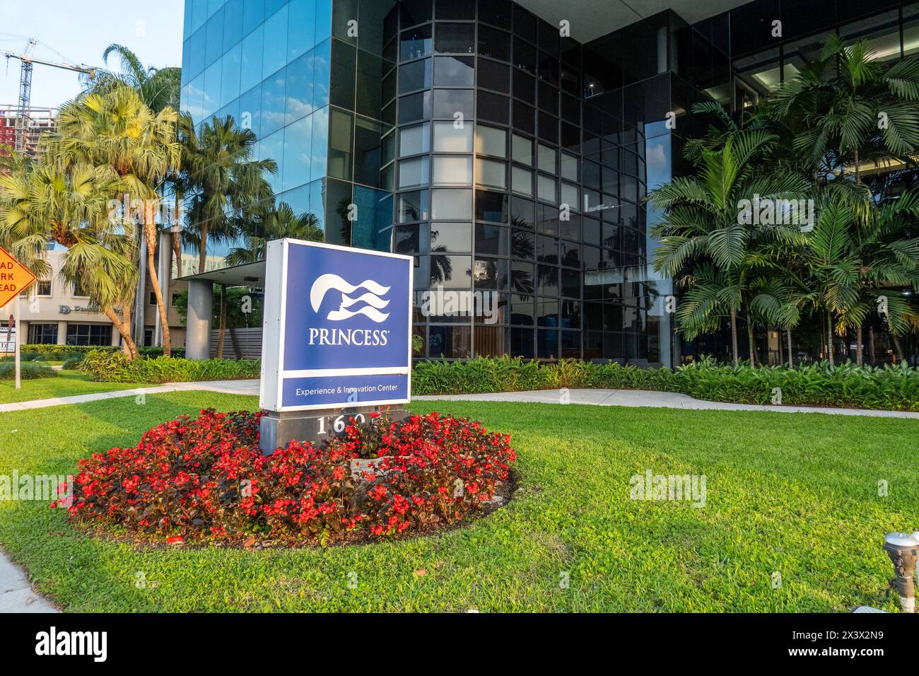 Princess Cruise Lines Building Exterior In Fort Lauderdale, Florida ...