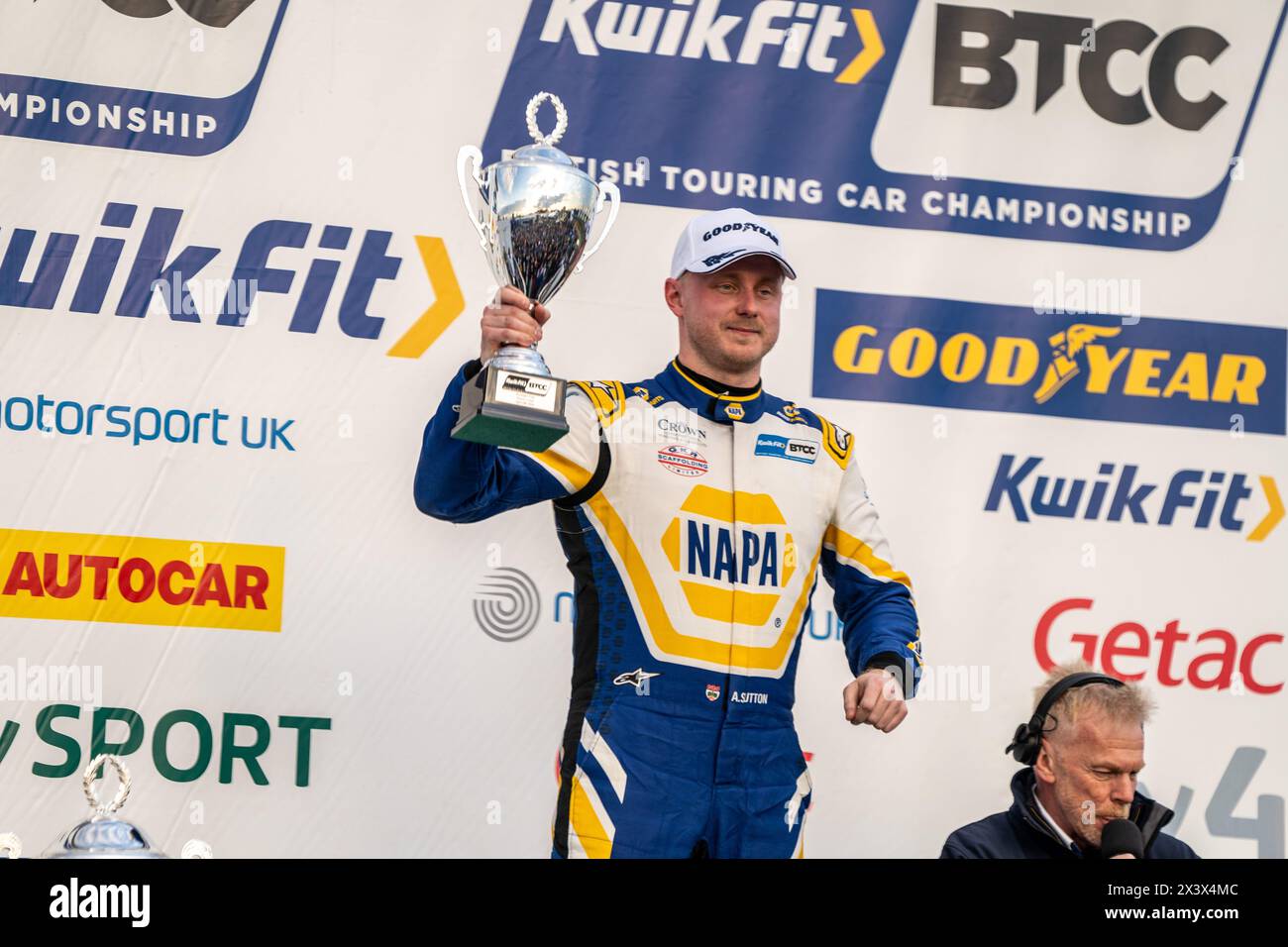 Ash Sutton 1 Napa Racing, UK. , . Photo by Chris Williams. Editorial ...