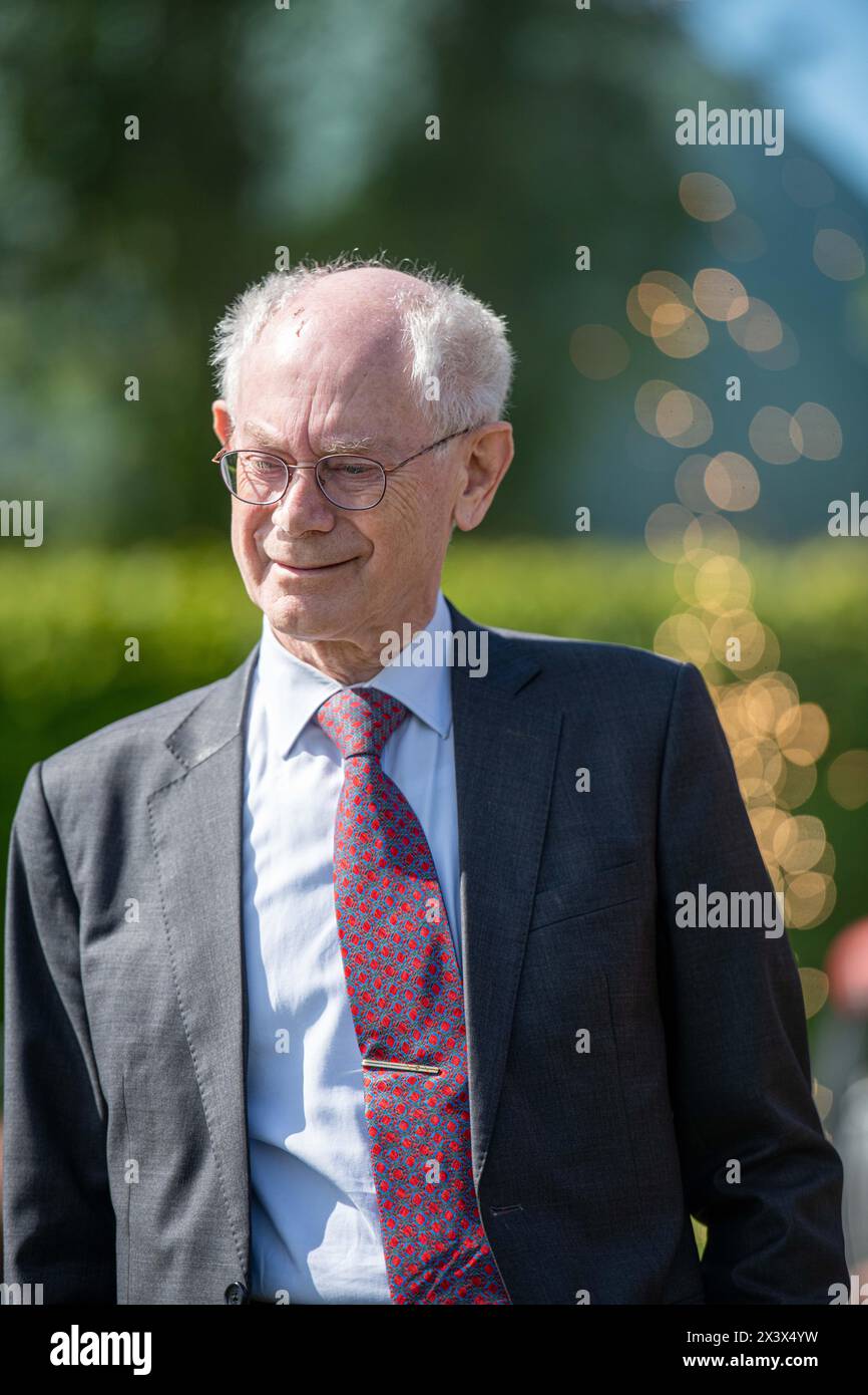 Brussels, Belgium. 29th Apr, 2024. Former European Council President ...
