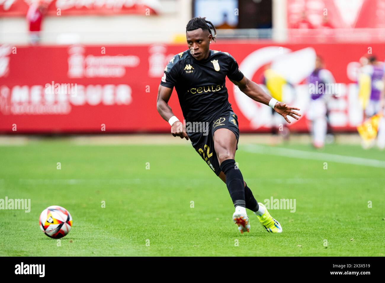 Real murcia ad ceuta cf match hi-res stock photography and images - Alamy
