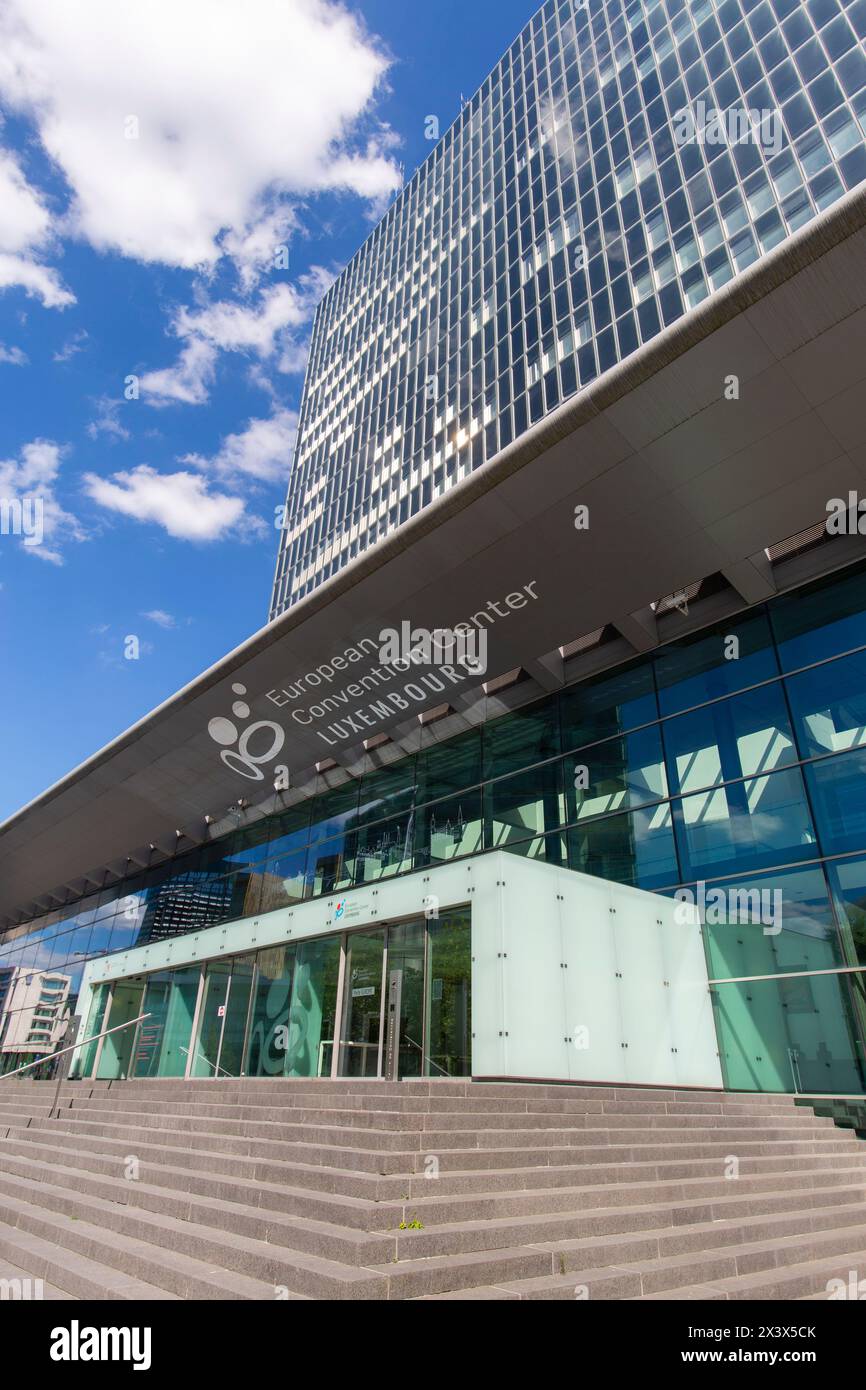 Luxemburg european conference center hi-res stock photography and ...