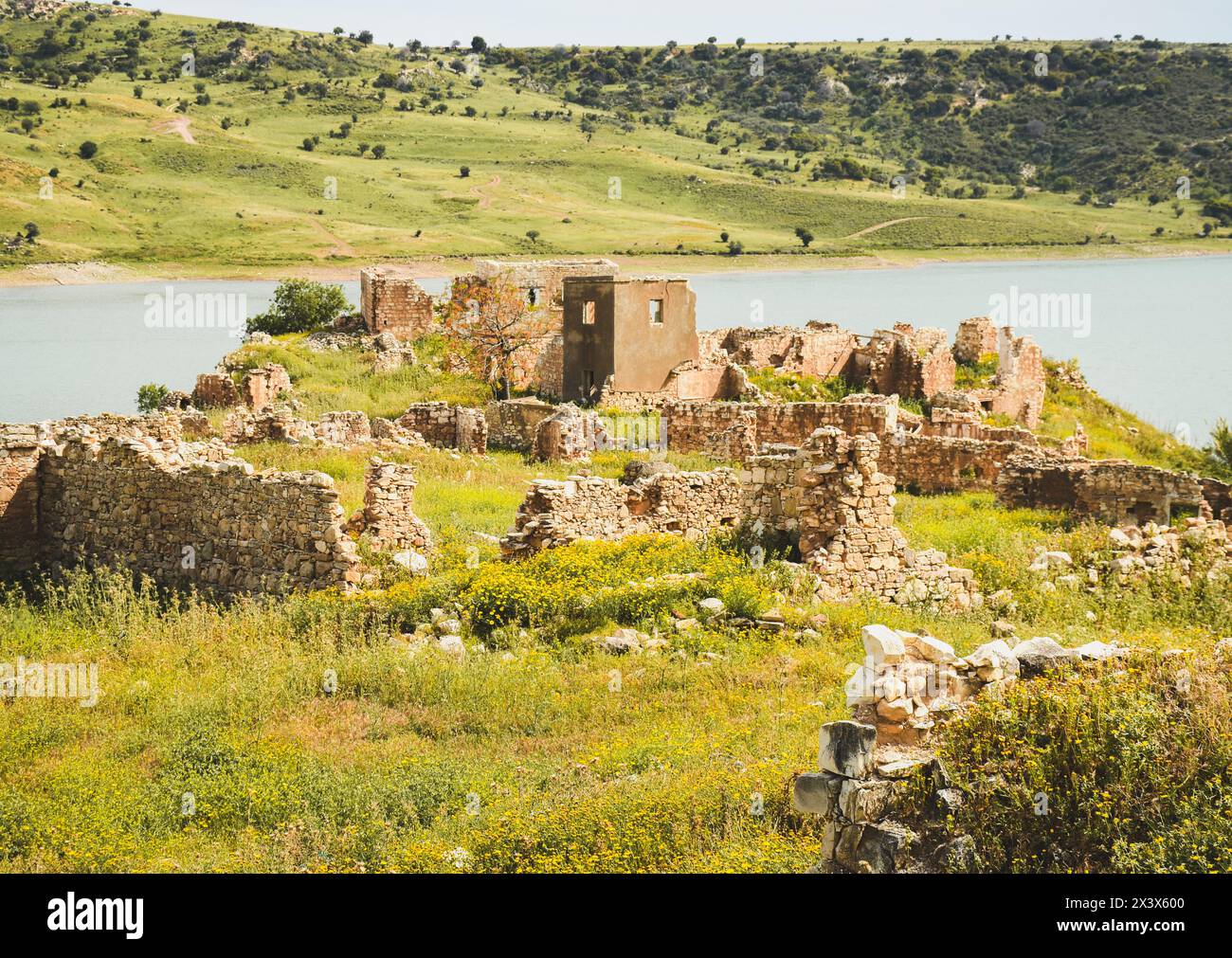 Foinikas, an abandoned village in the Paphos District of Cyprus. Ghost ...
