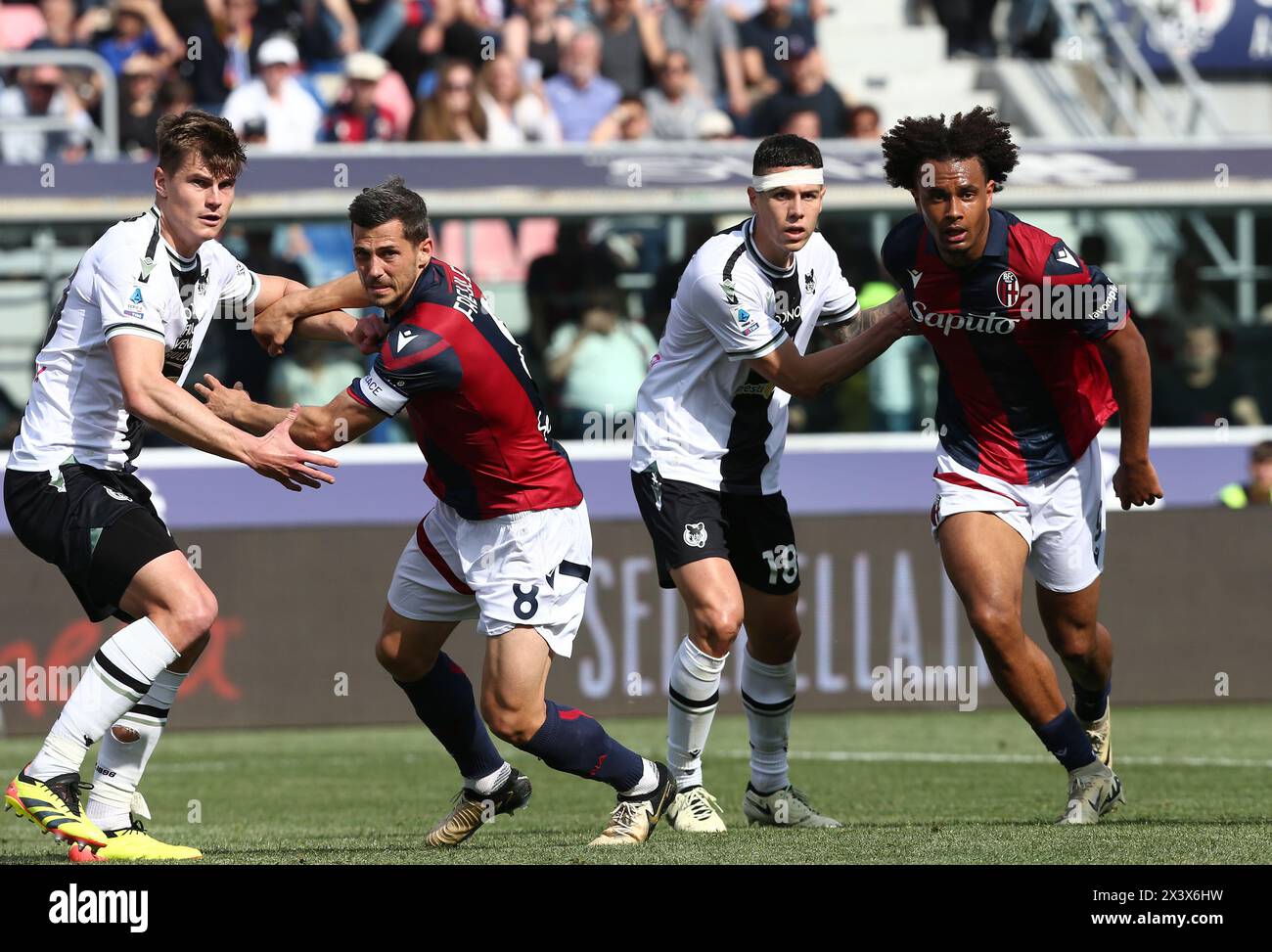 Foto Gianni Santandrea/LaPresse 28 Aprile 2024 Bologna (Italia) sport ...