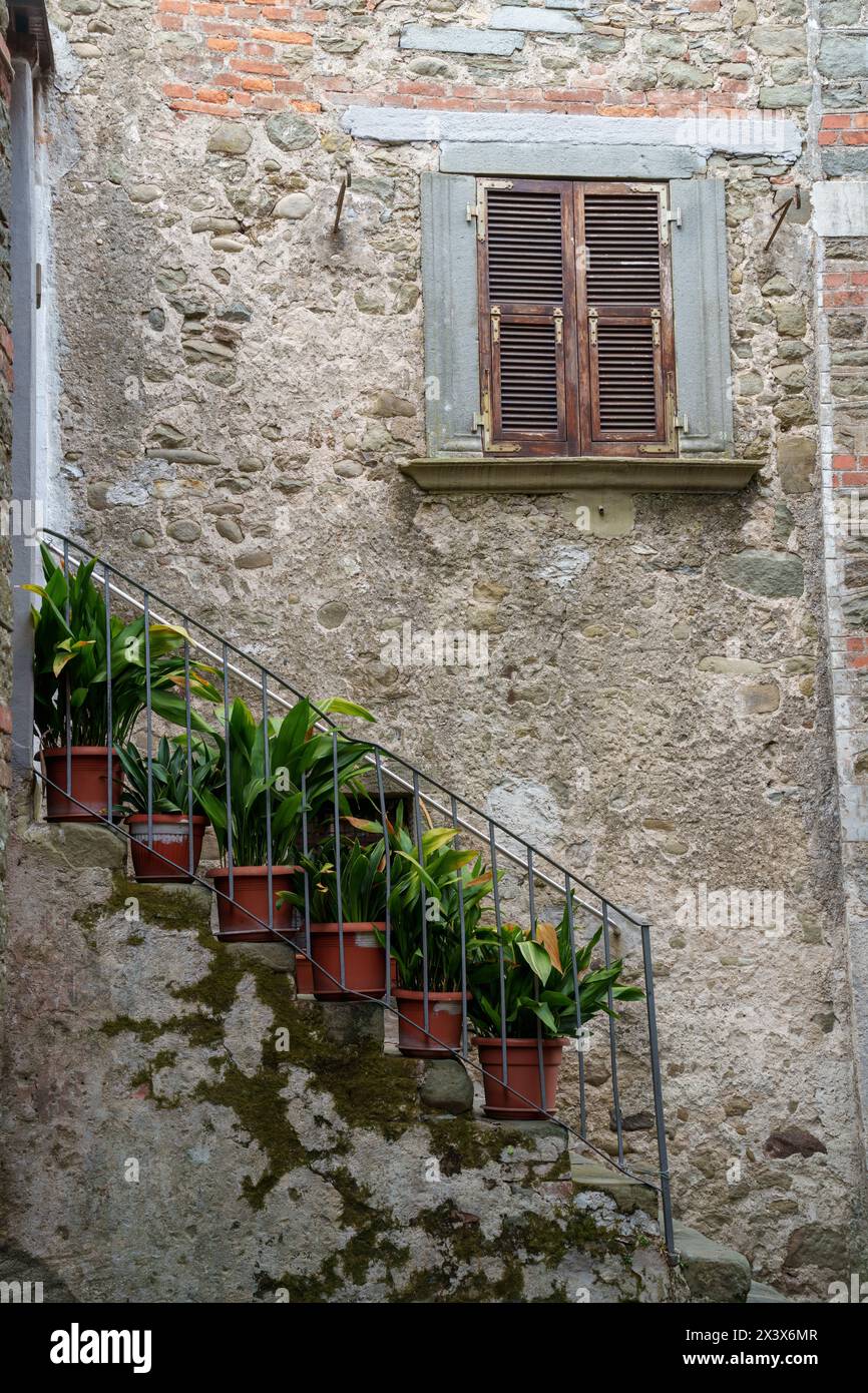 Filetto, historic town in Lunigiana, Tuscany, Italy Stock Photo - Alamy