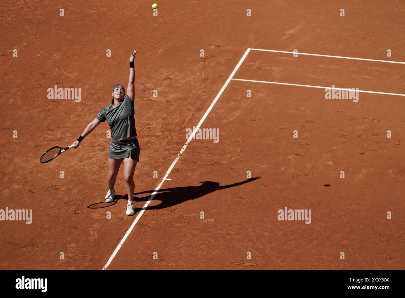 Madrid, Spain. 29th Apr, 2024. Tennis, individual Women: Mutua Madrid ...