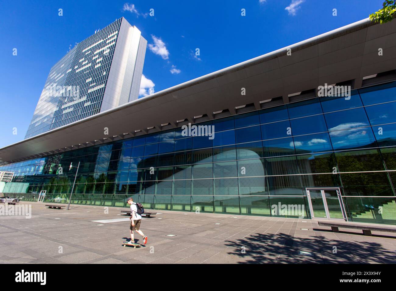 Europe, Luxembourg, Luxembourg City. Kirchberg. European Convention ...