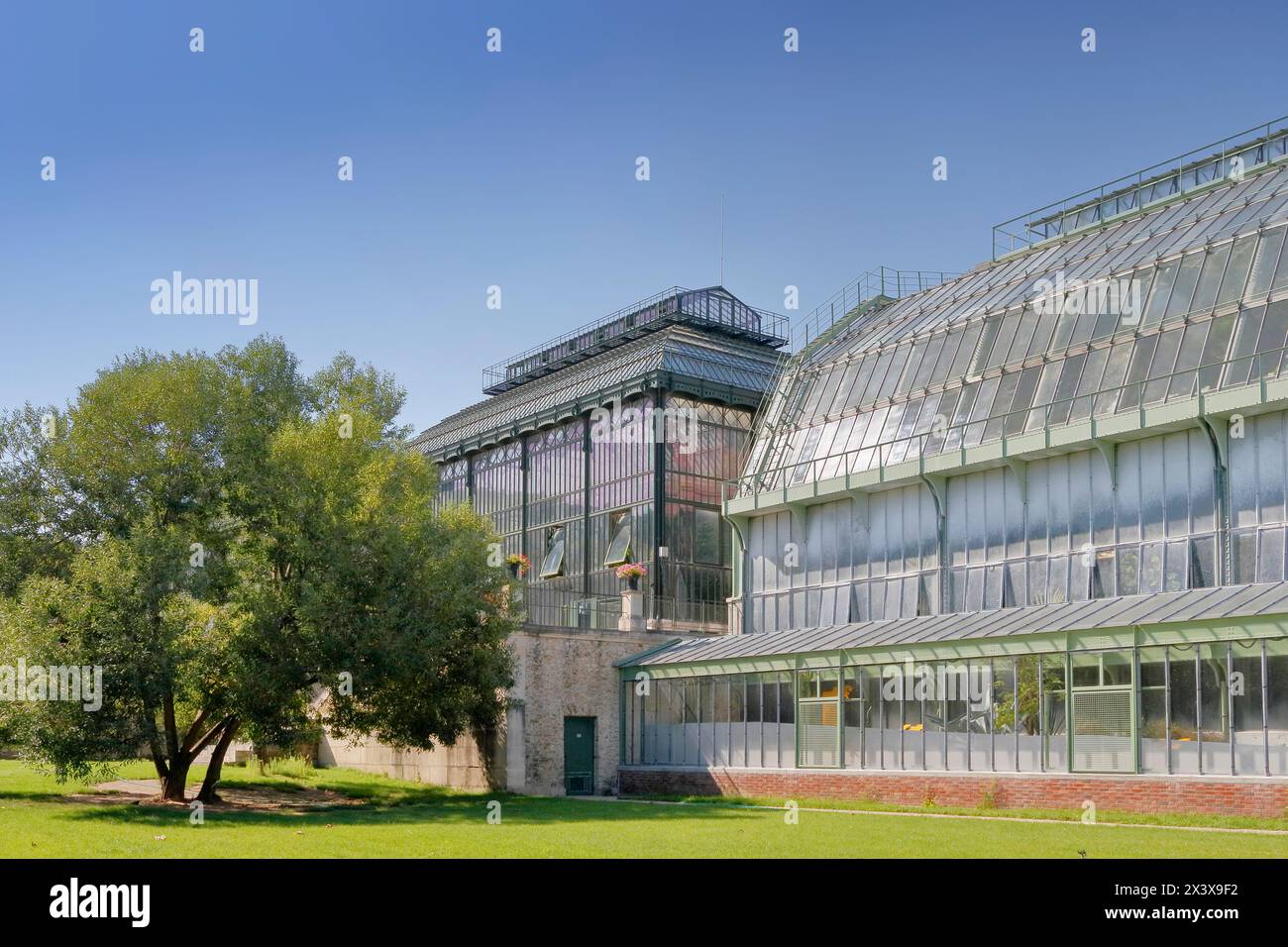 Jardin des plantes paris greenhouses hi-res stock photography and ...