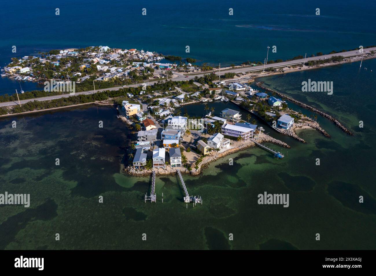 USA, Florida, Keys. Conch Keys.. Overseas Highway Stock Photo - Alamy
