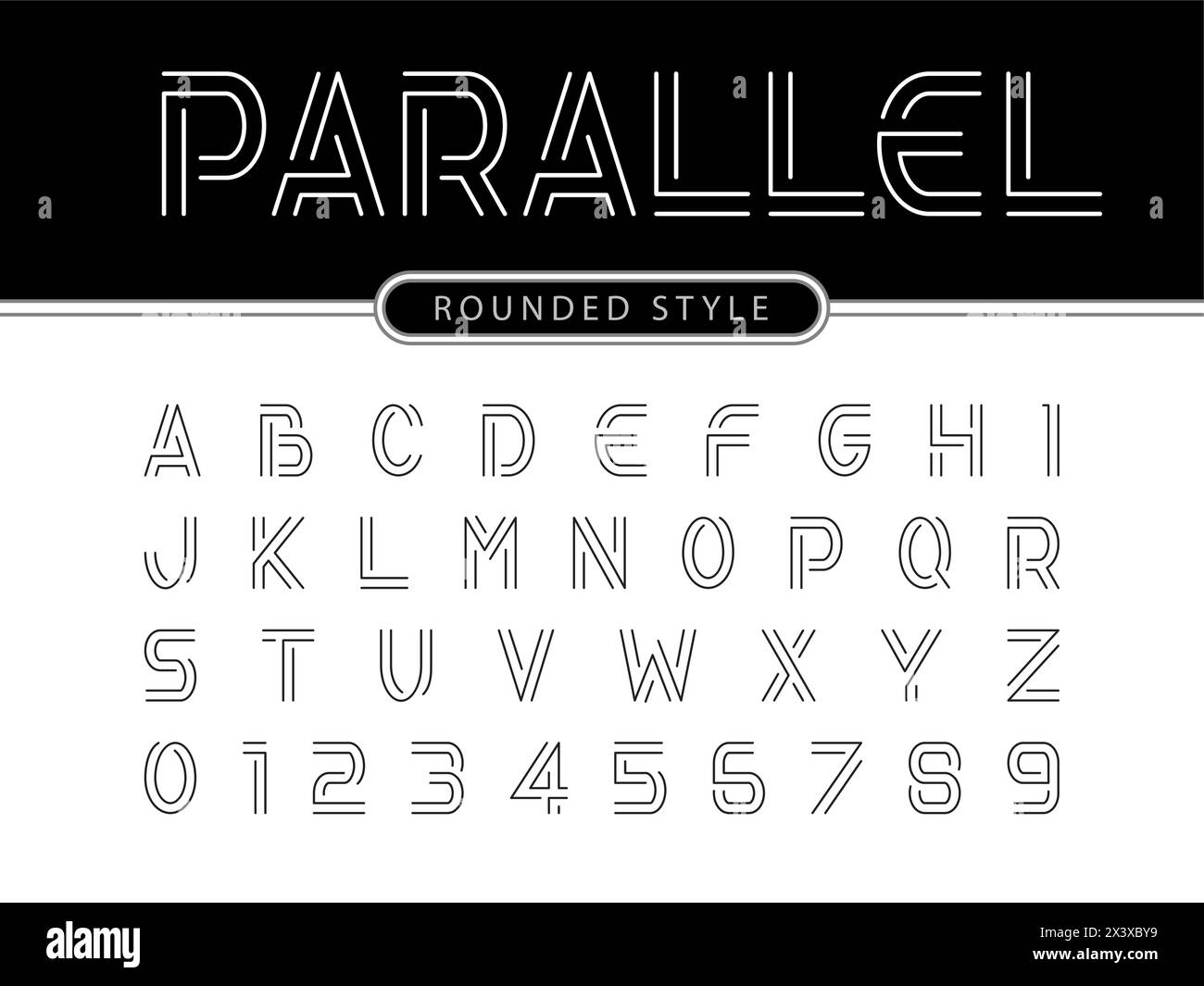 Five parallel Stock Vector Images - Alamy