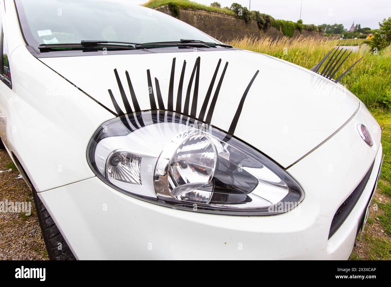 Car eyelashes hi-res stock photography and images - Alamy