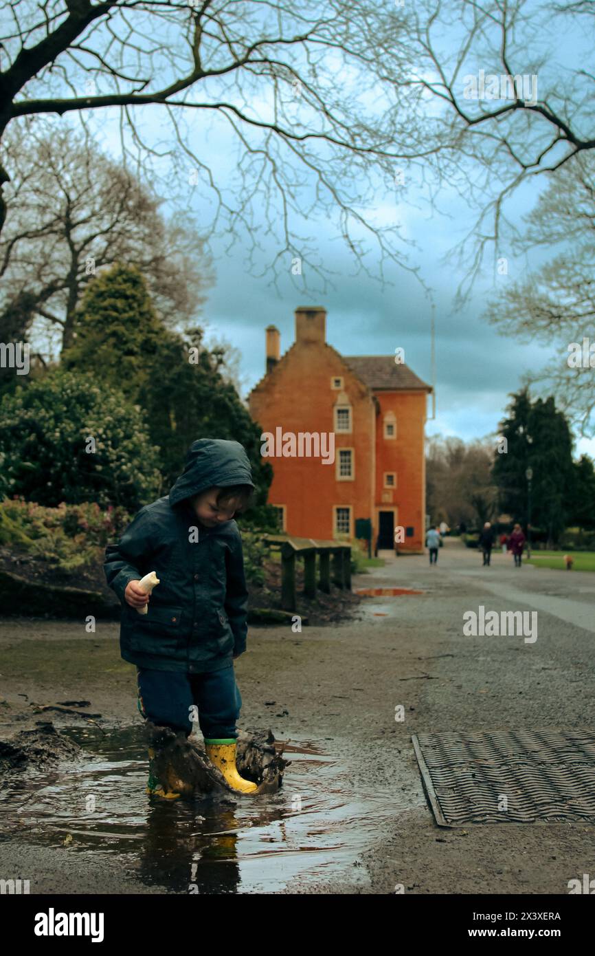 boy walking in scotland Stock Photo - Alamy