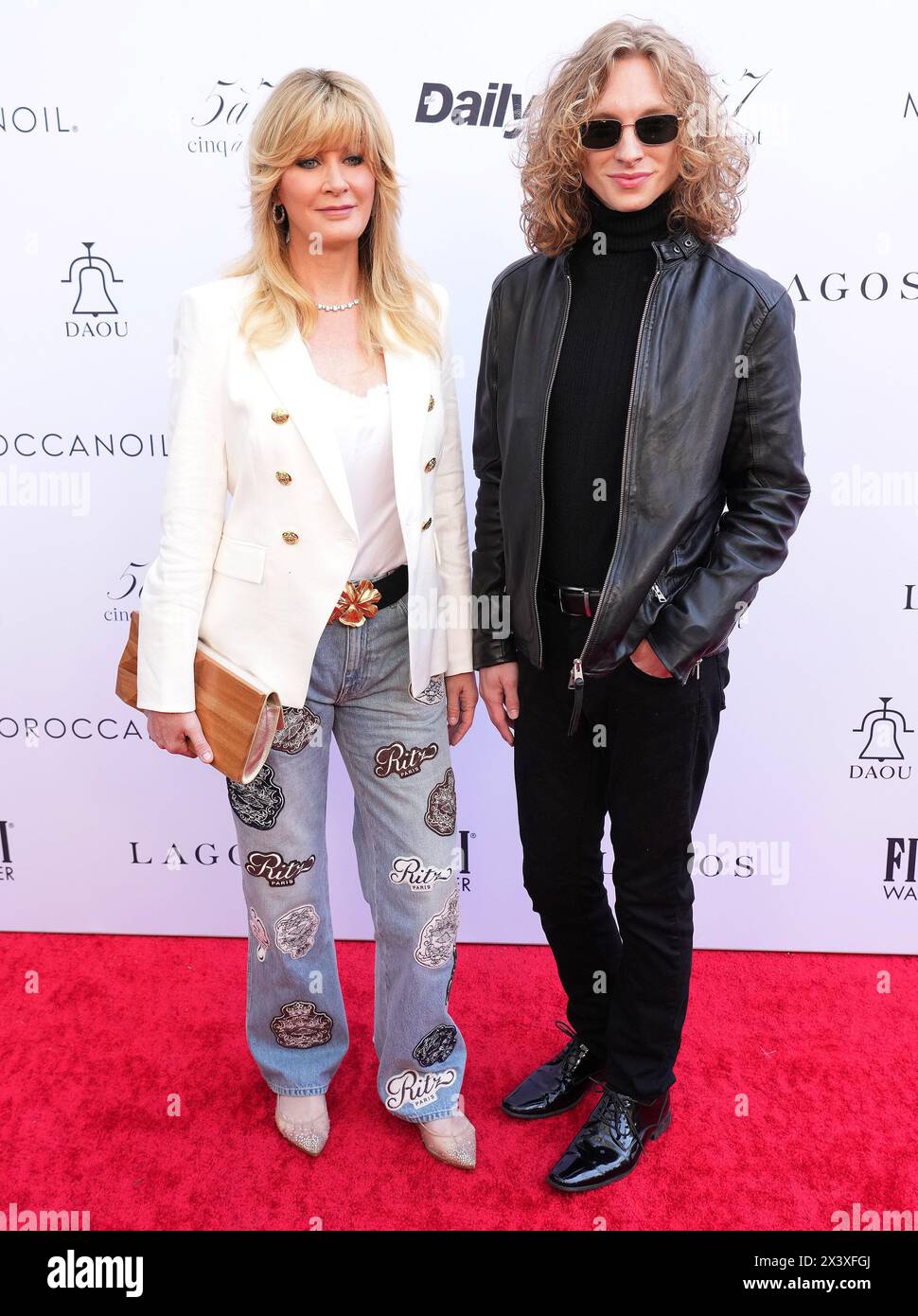 Los Angeles, USA. 28th Apr, 2024. (L-R) Sandra Lee and Bryce Lee at The ...