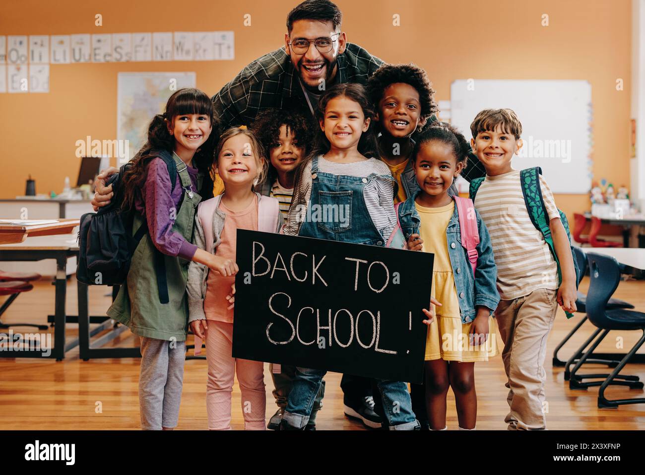 Primary school pupils excited to learn on first day of co-ed class ...