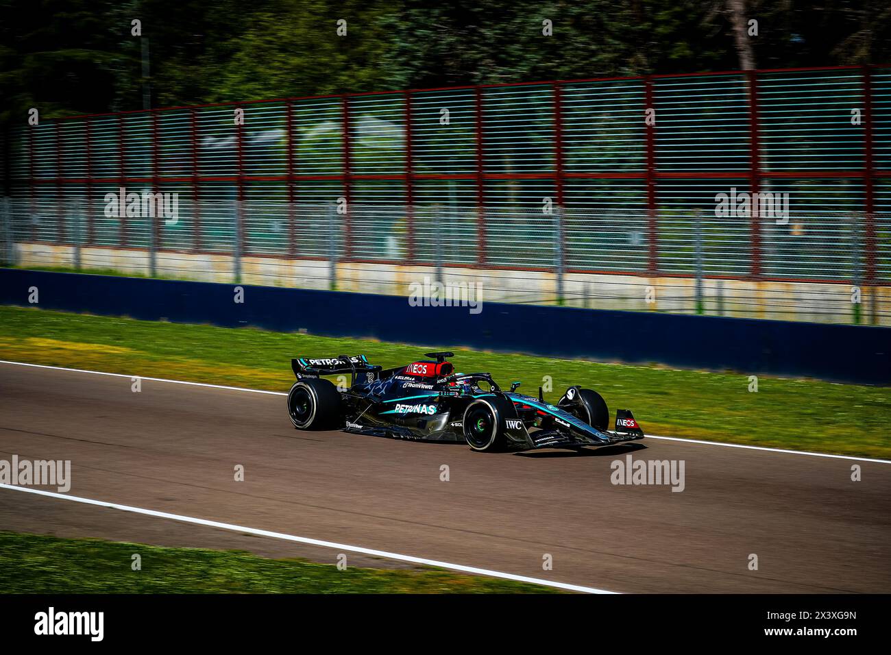 Imola, Italy. 29th Apr, 2024. Kimi Antonelli (ITA) Mercedes AMG reserve ...