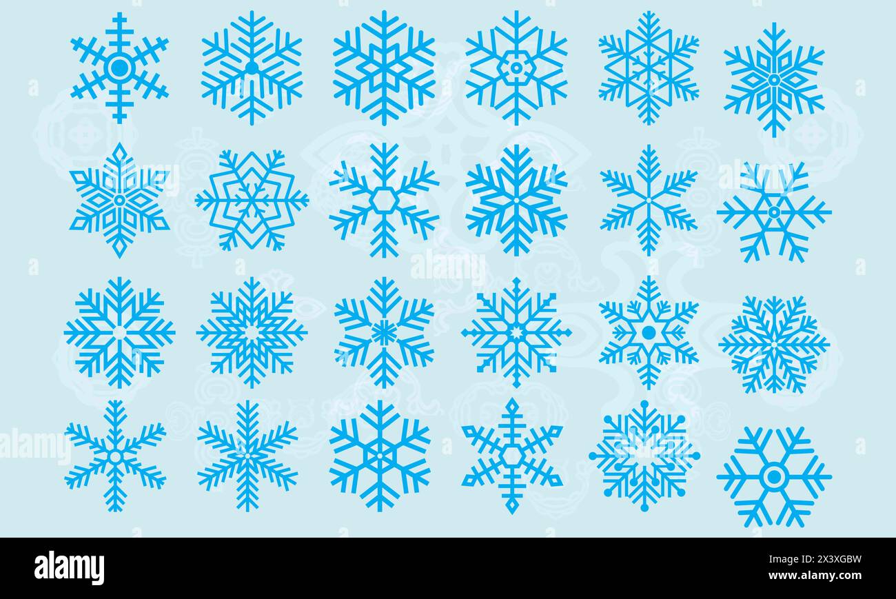 Thin ice snow Stock Vector Images - Alamy