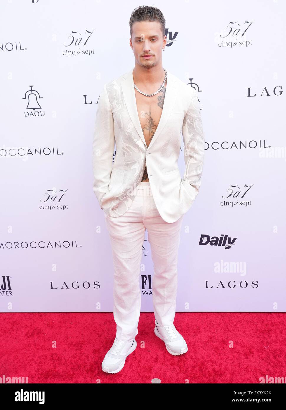 Los Angeles, USA. 28th Apr, 2024. Nicholas Birchall arrives at The ...