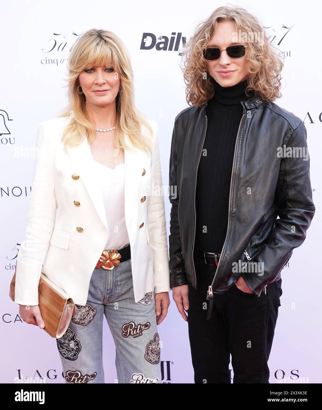 Los Angeles, USA. 28th Apr, 2024. (L-R) Sandra Lee and Bryce Lee at The ...