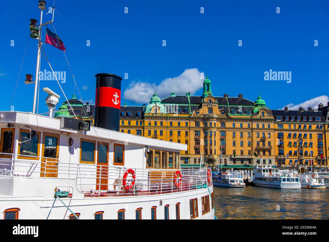 Europe, Scandinavia, Sweden. Stockholm. Strandvaegen Stock Photo - Alamy
