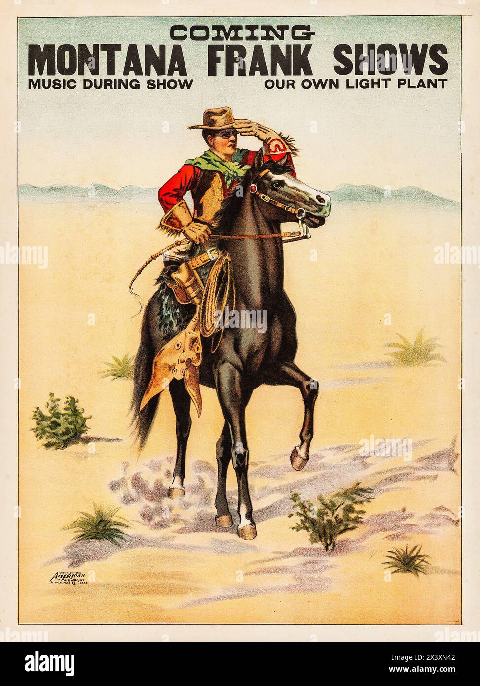 1910s cowboy hi-res stock photography and images - Alamy