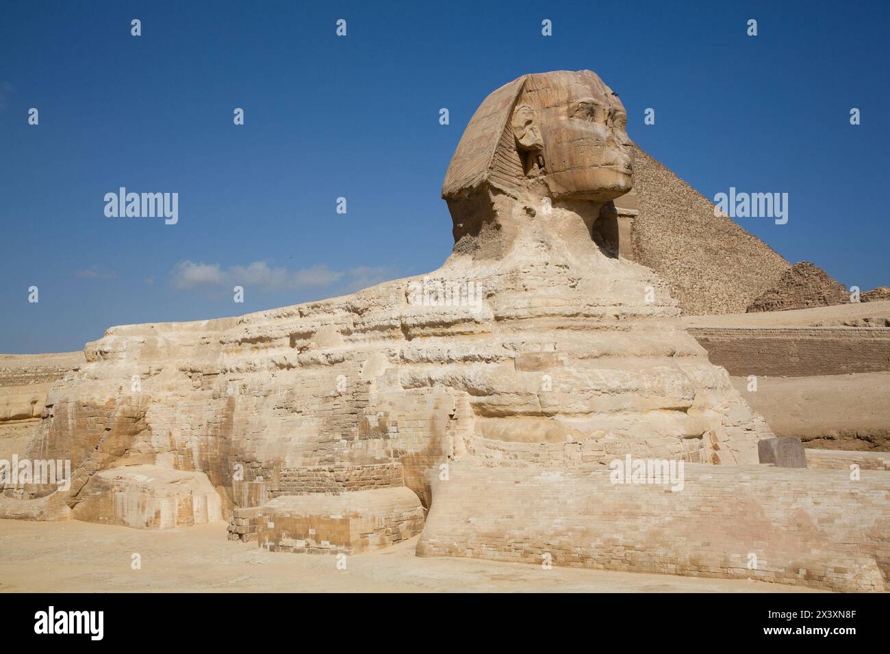 Great Sphinx of Giza, Giza Pyramid Complex, UNESCO World Heritage Site ...