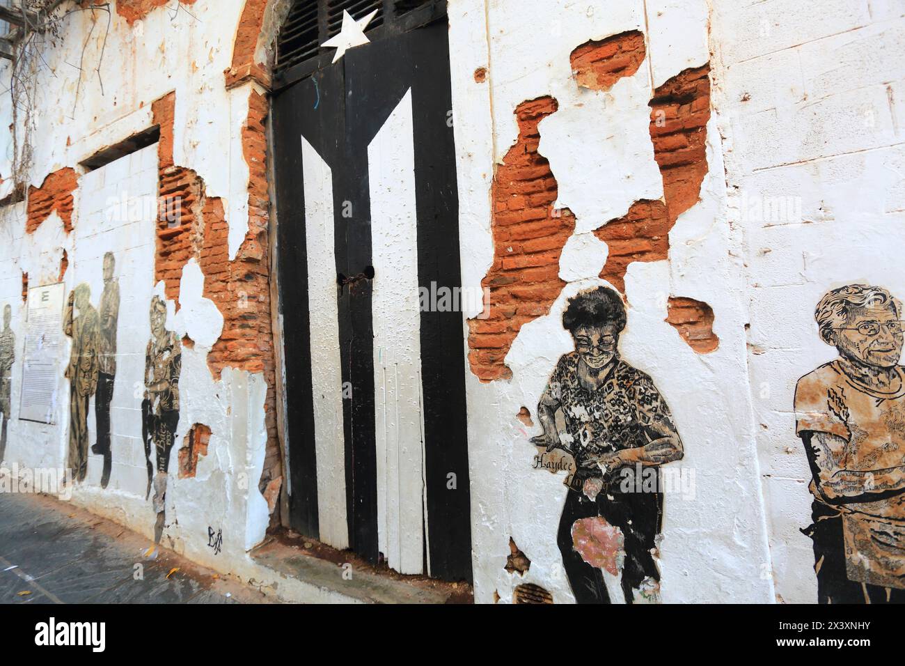 Puerto rico san juan drawing hi-res stock photography and images - Alamy