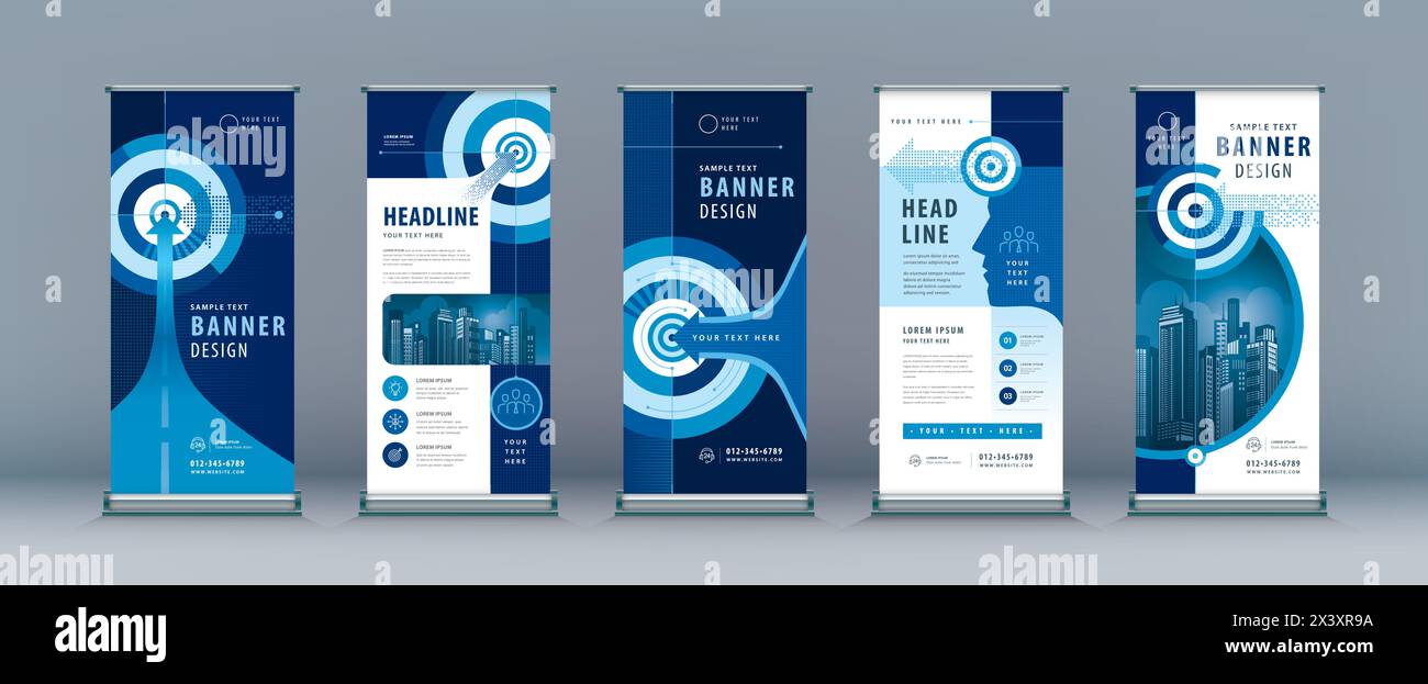 Standee template hi-res stock photography and images - Alamy