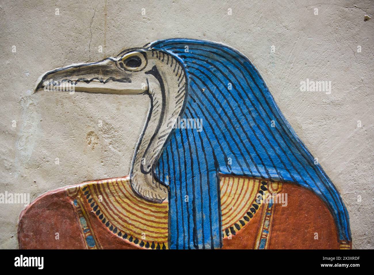 Image, Gatekeeper, Bas Relief, Tomb of Prince Amenherkhepshef, QV55 ...