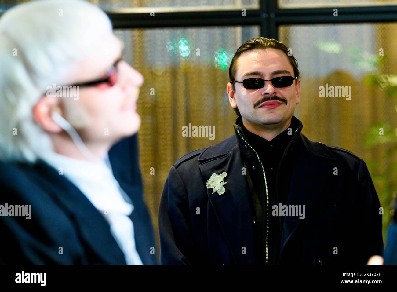 Schiphol, the Netherlands, 29-04-2024 Dutch Eurovision entry departs ...