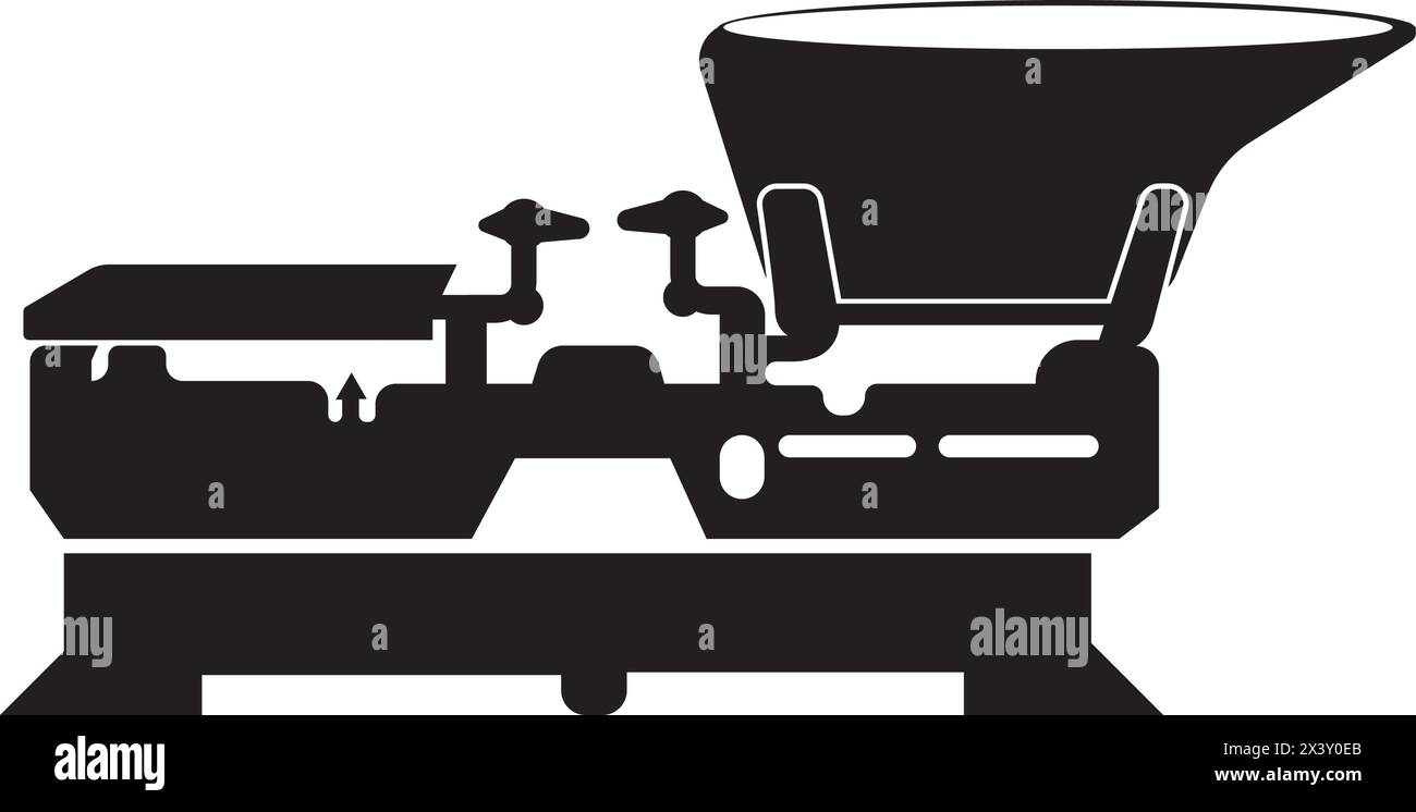 weighing vector icon illustration template design Stock Vector Image ...