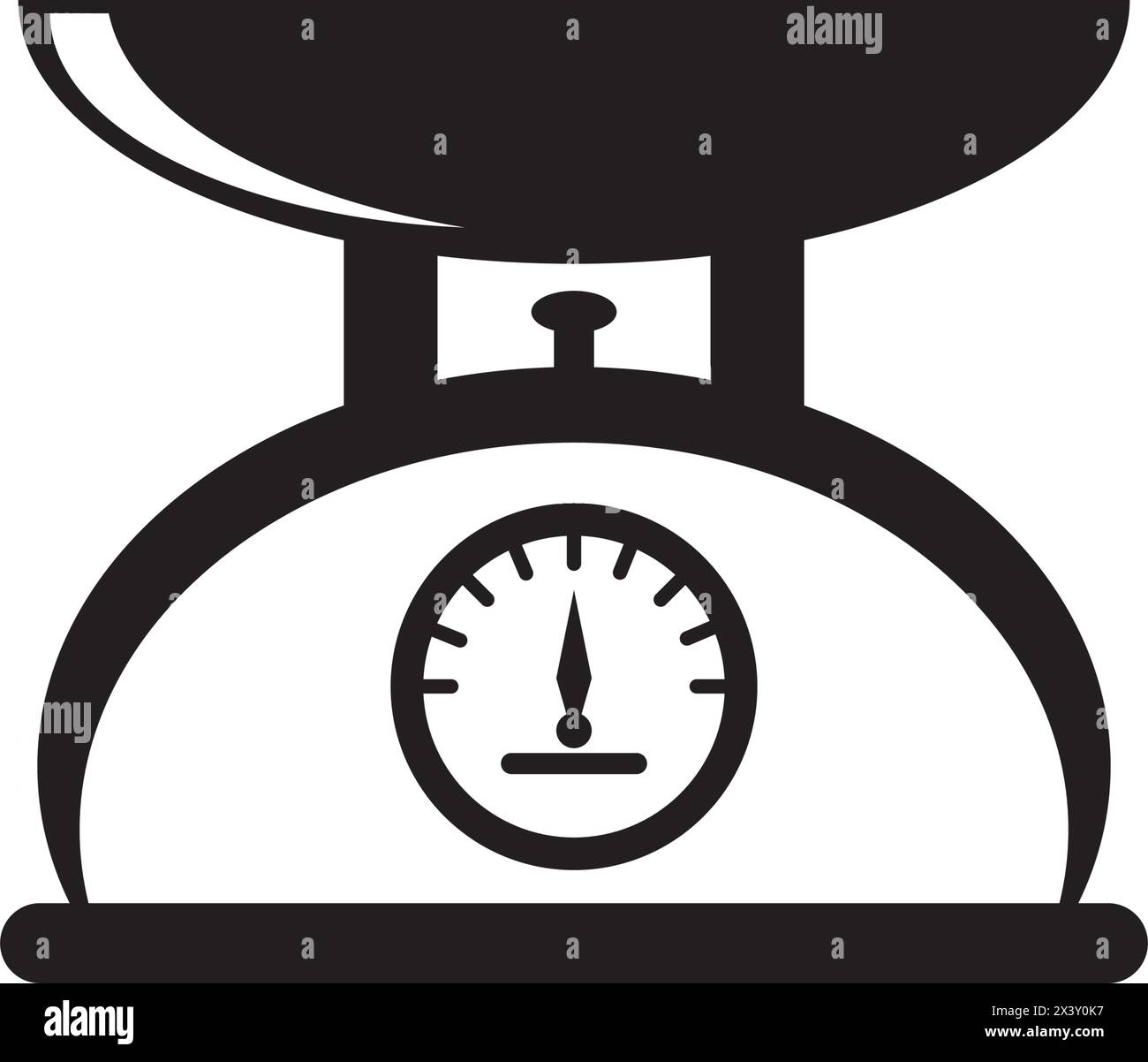 weighing vector icon illustration template design Stock Vector Image ...