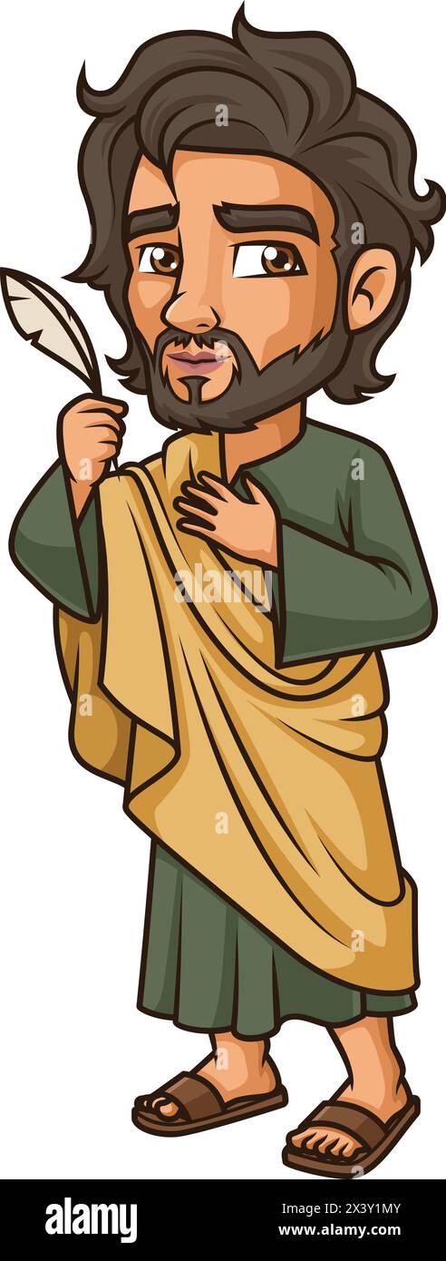 John the apostle Stock Vector Images - Alamy