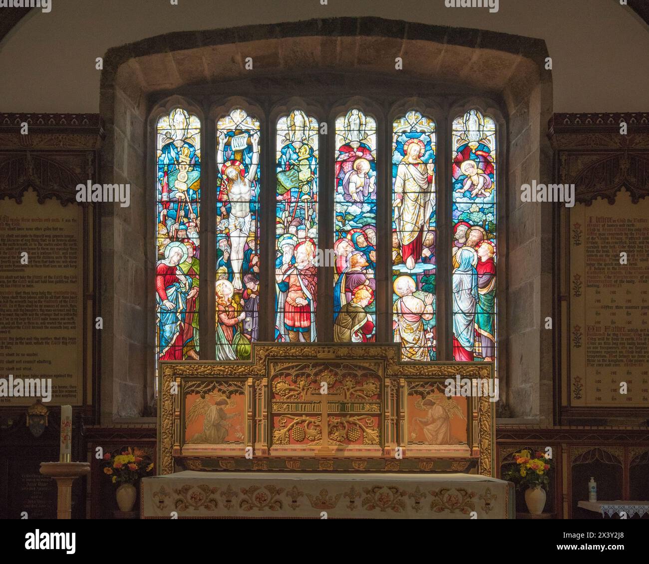 St akelda 15th century church hi-res stock photography and images - Alamy