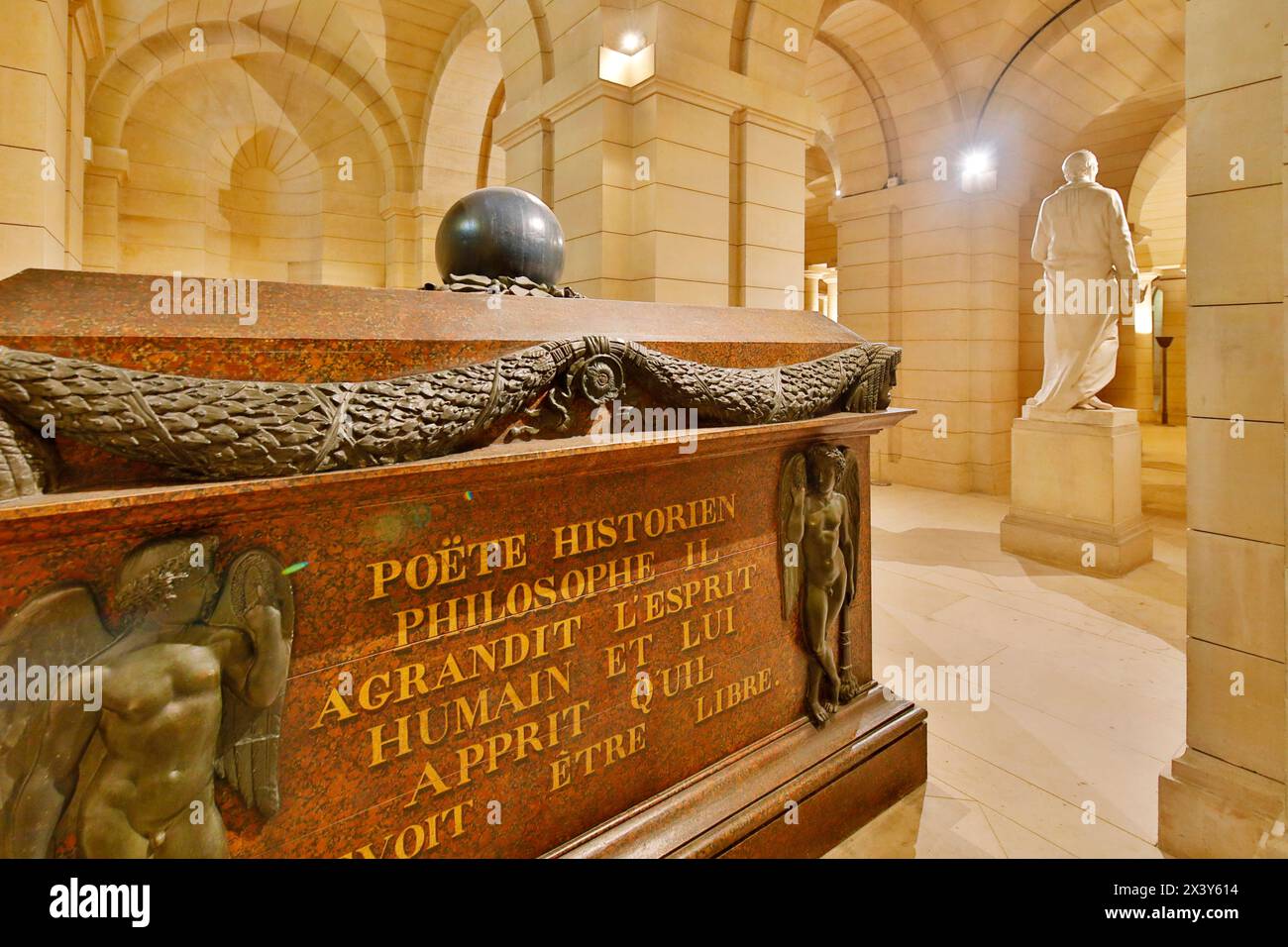 Tomb of jean jacques rousseau hi-res stock photography and images - Alamy