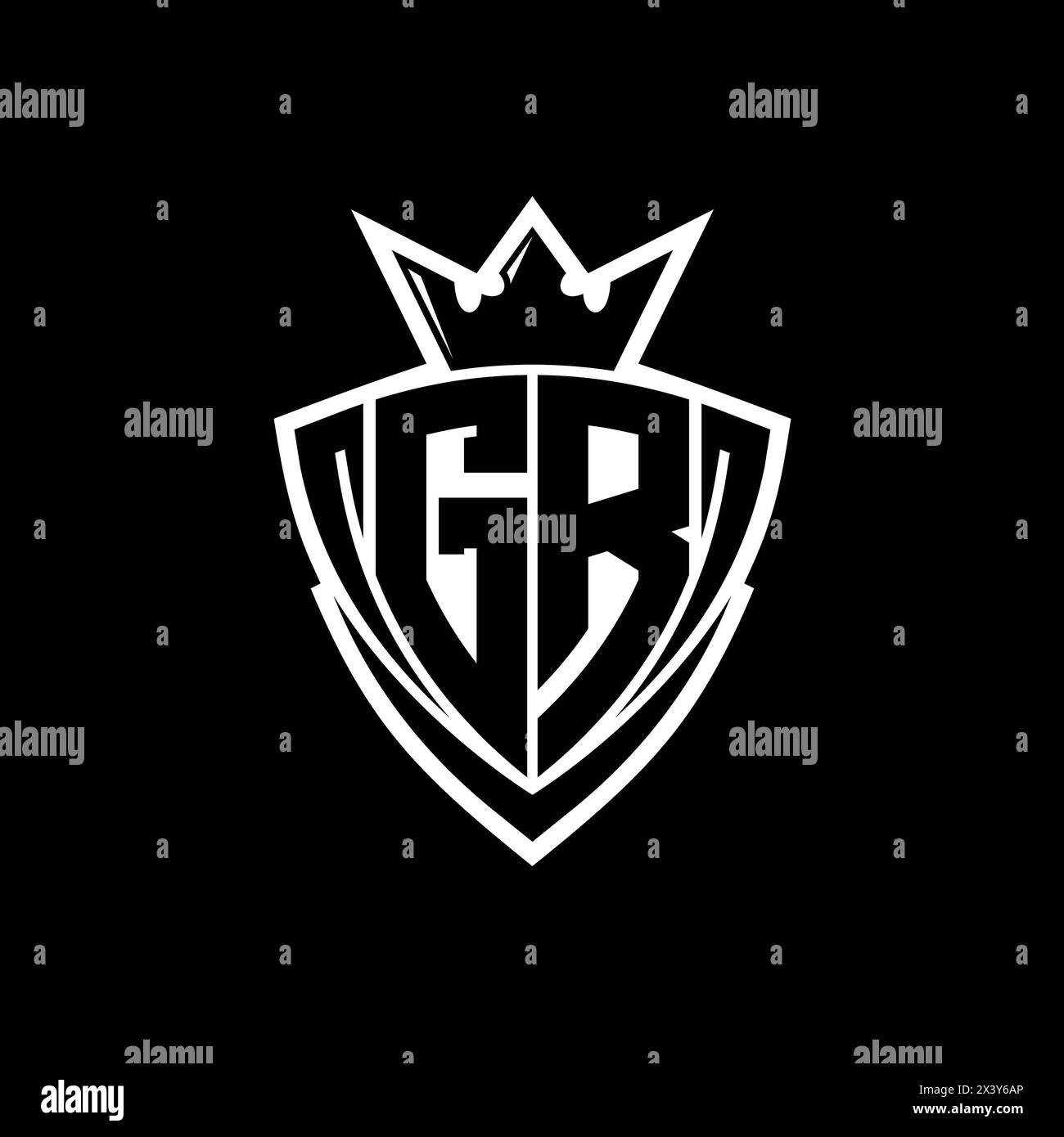 Letter gr logo Black and White Stock Photos & Images - Alamy