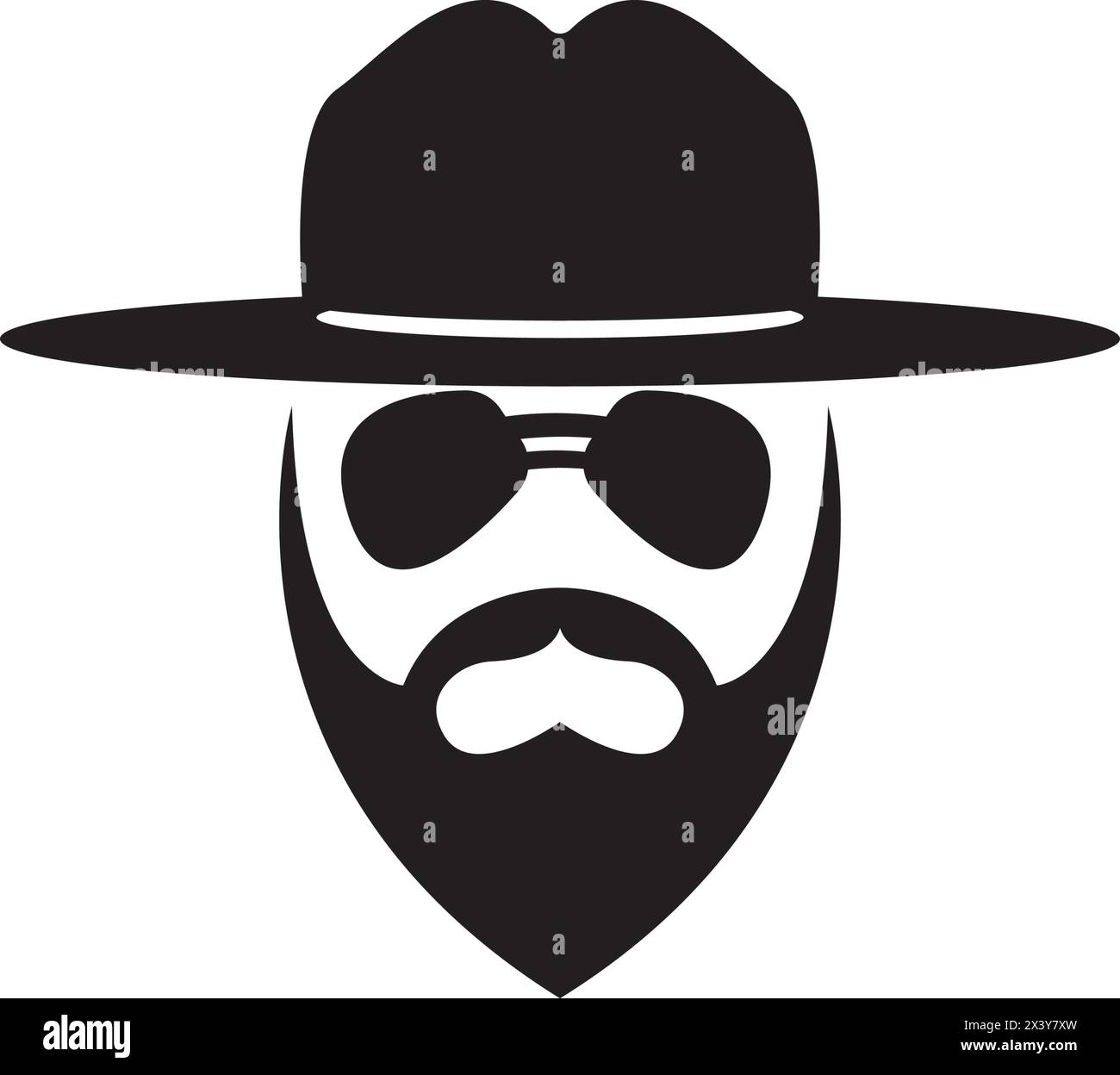 Spy agent secret detective surveillance person Black and White Stock ...