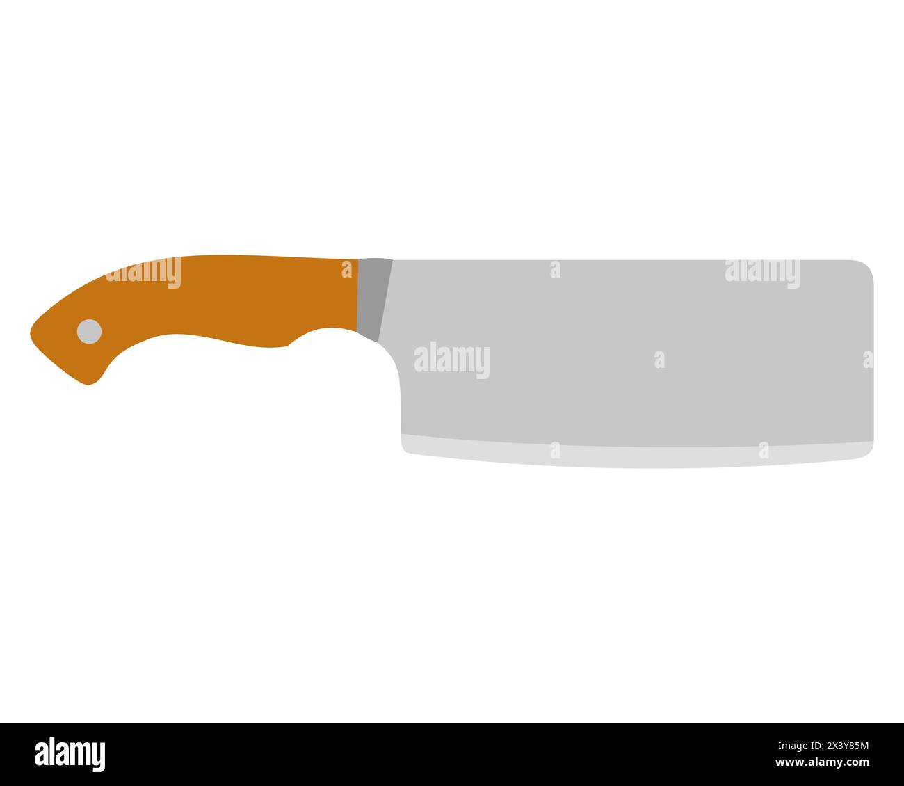 Wood cleaver Stock Vector Images - Alamy