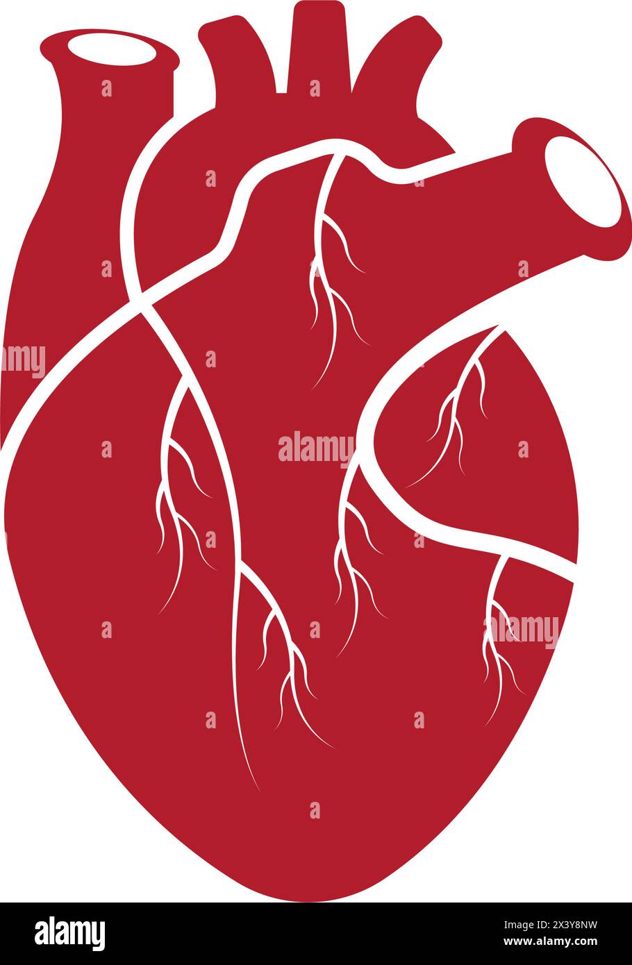 Human heart logo medical cardiology vector icon illustration design ...