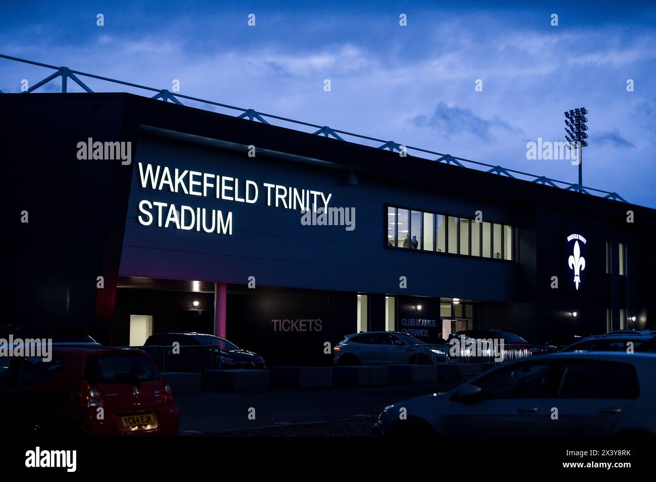 Wakefield, England - 27th April 2024 External general view DIY Stadium ...