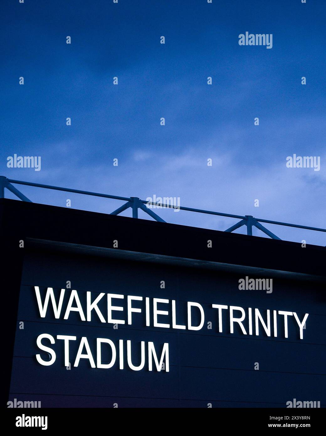 Wakefield, England - 27th April 2024 External general view DIY Stadium ...