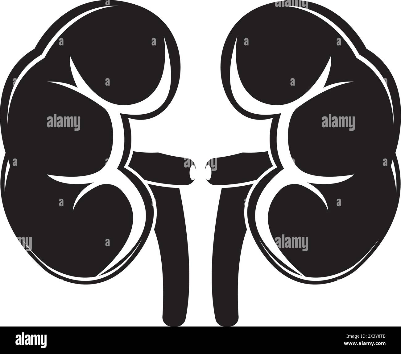 Renal system vector icon illustration design Stock Vector Image & Art ...