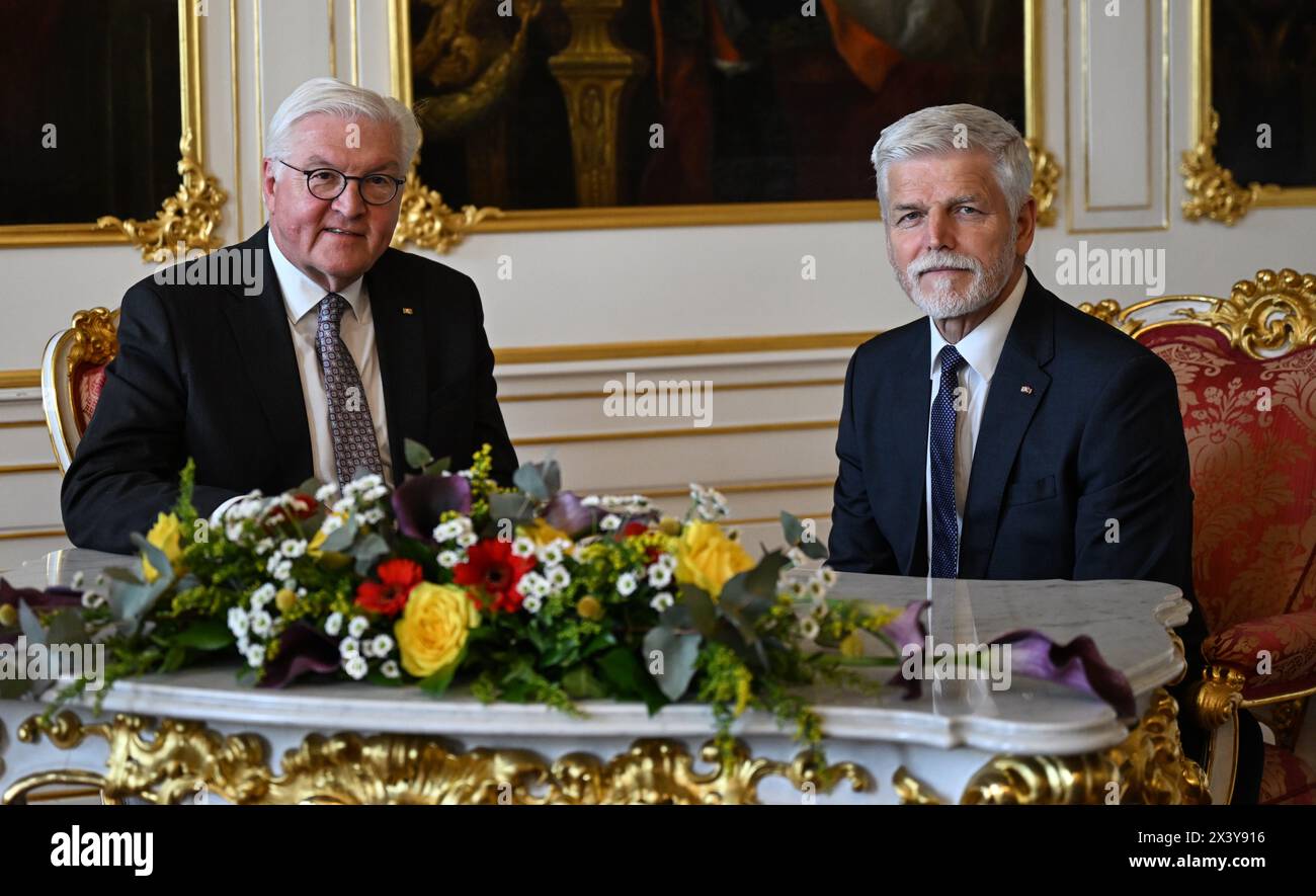 Prag, Czech Republic. 29th Apr, 2024. Federal President Frank-Walter ...