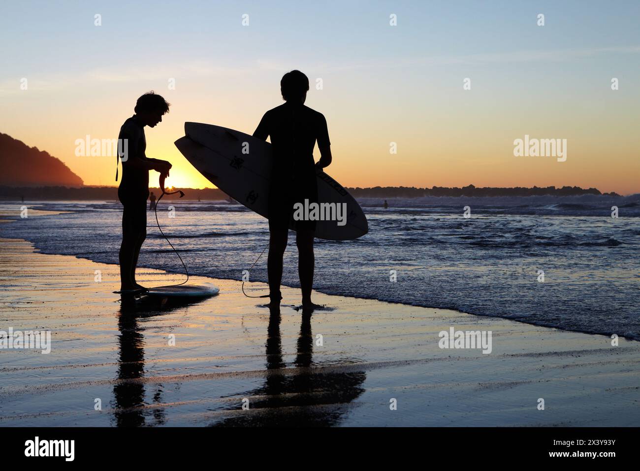 Surf, Zurriola Beach, Donostia, San Sebastian, Gipuzkoa, Basque Country ...