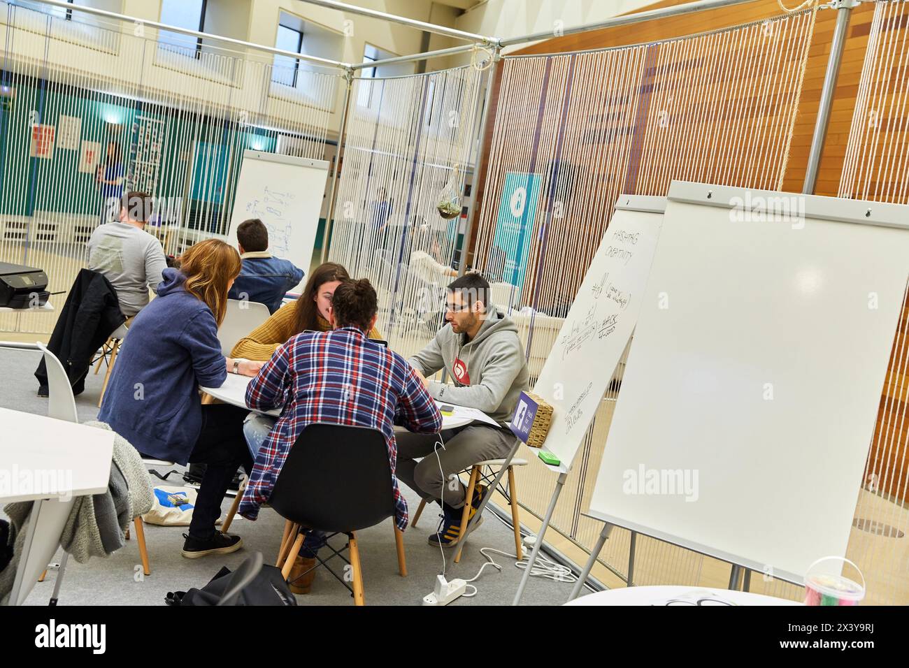 Advertising creative teams. La Cantera. Hack for Good. Competition on ...